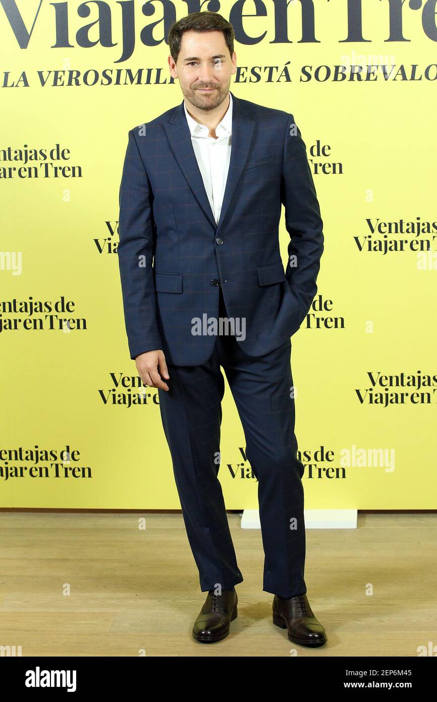 Spanish actor Javier Godino attends Ventajas De Viajar En Tren ...