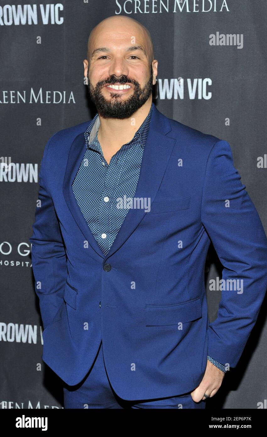 Actor Alex Perez attends the New York special screening of Crown Vic at ...
