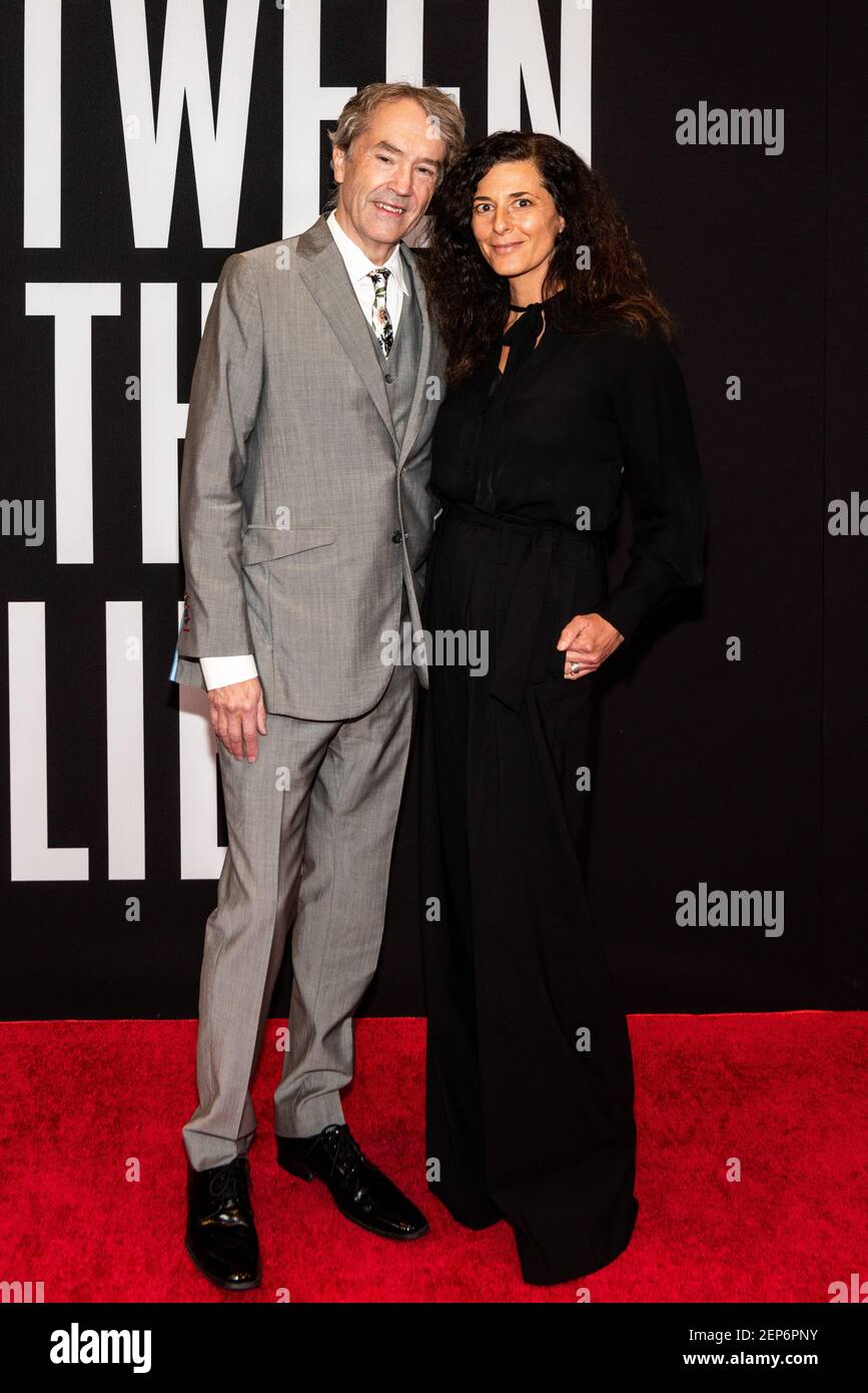 Composer Carter Burwell and his wife, installation artist Christine ...