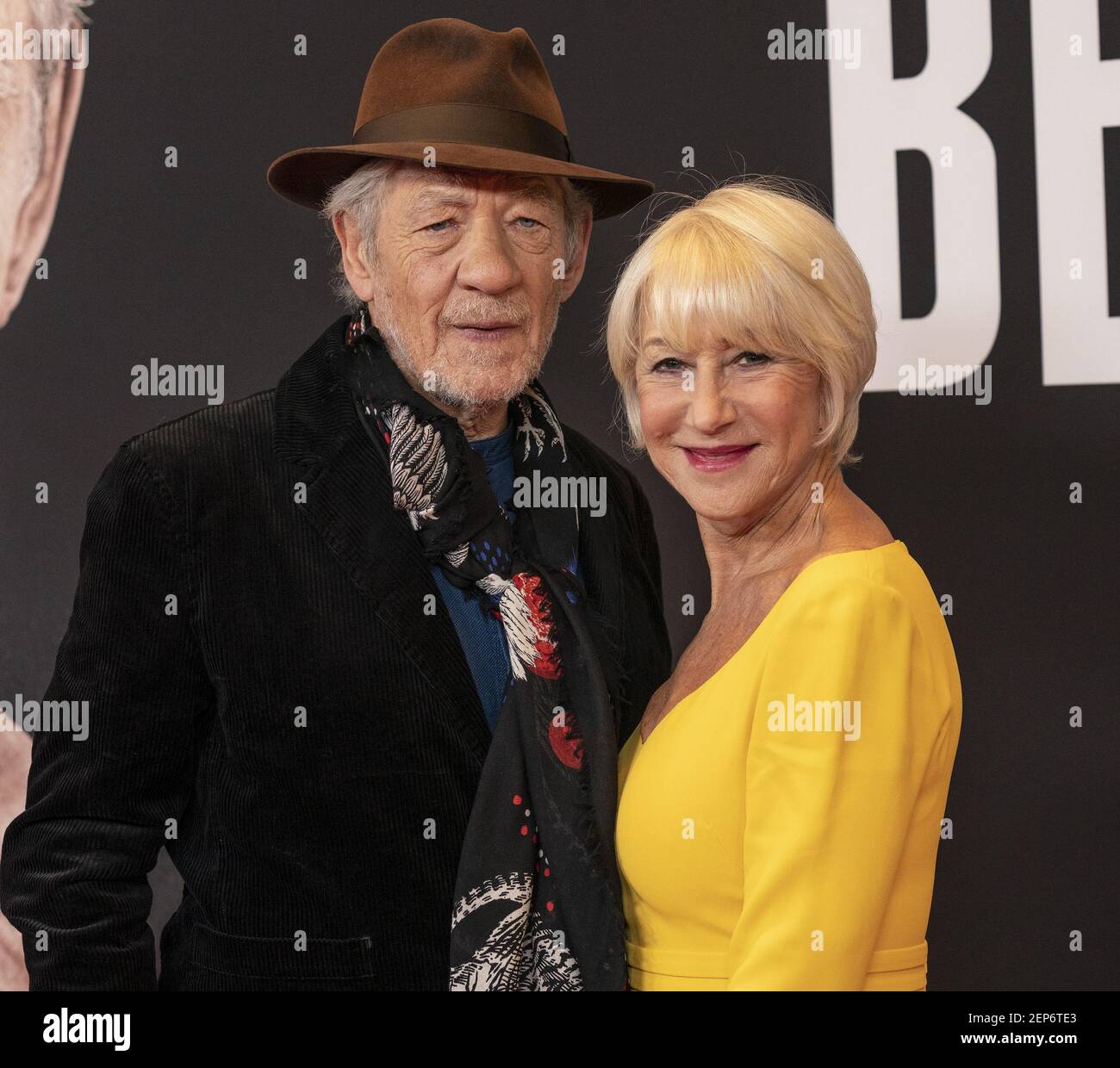 (11/6/2019) Sir Ian McKellen and Dame Helen Mirren attend The Good Liar ...