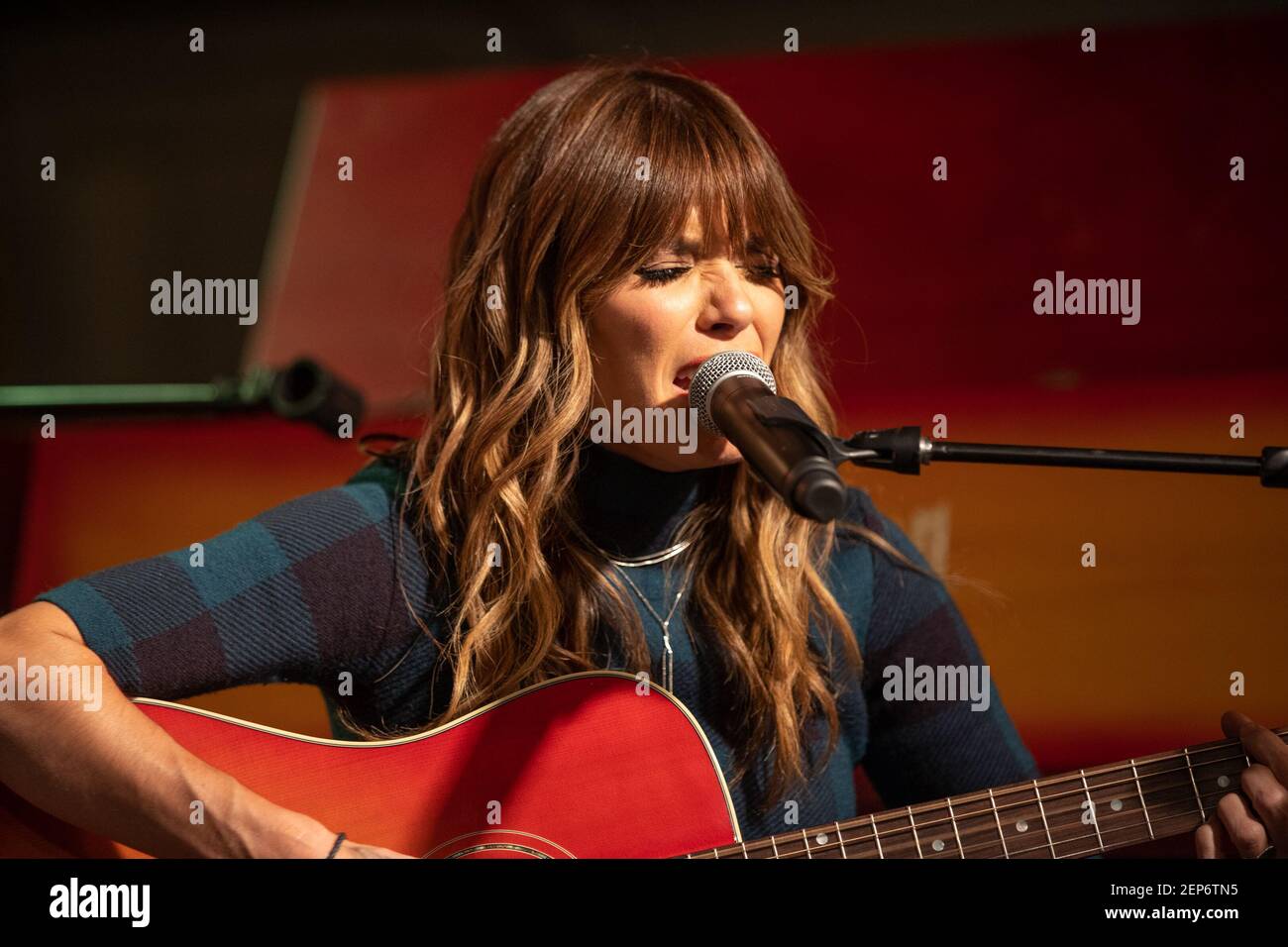 MIAMI, FL - NOV 6: Katy Garcia performs during Women in Music event at ...