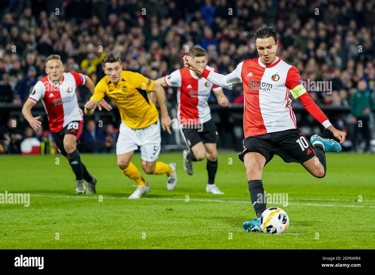 ROTTERDAM - Feyenoord - Young Boys , Football , Europa League , Stadium ...