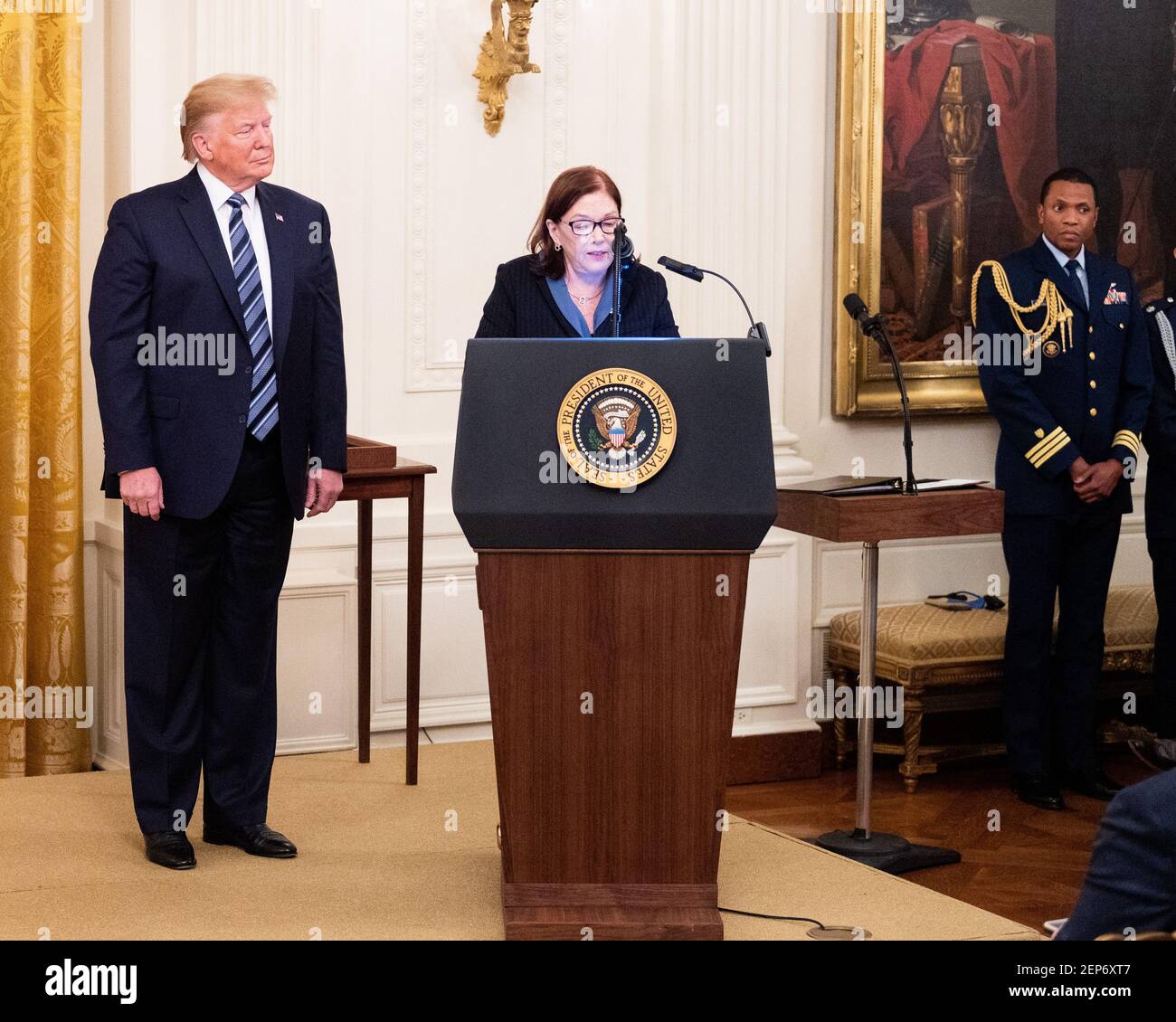 November 7, 2019 - Washington, DC, United States: President Donald ...