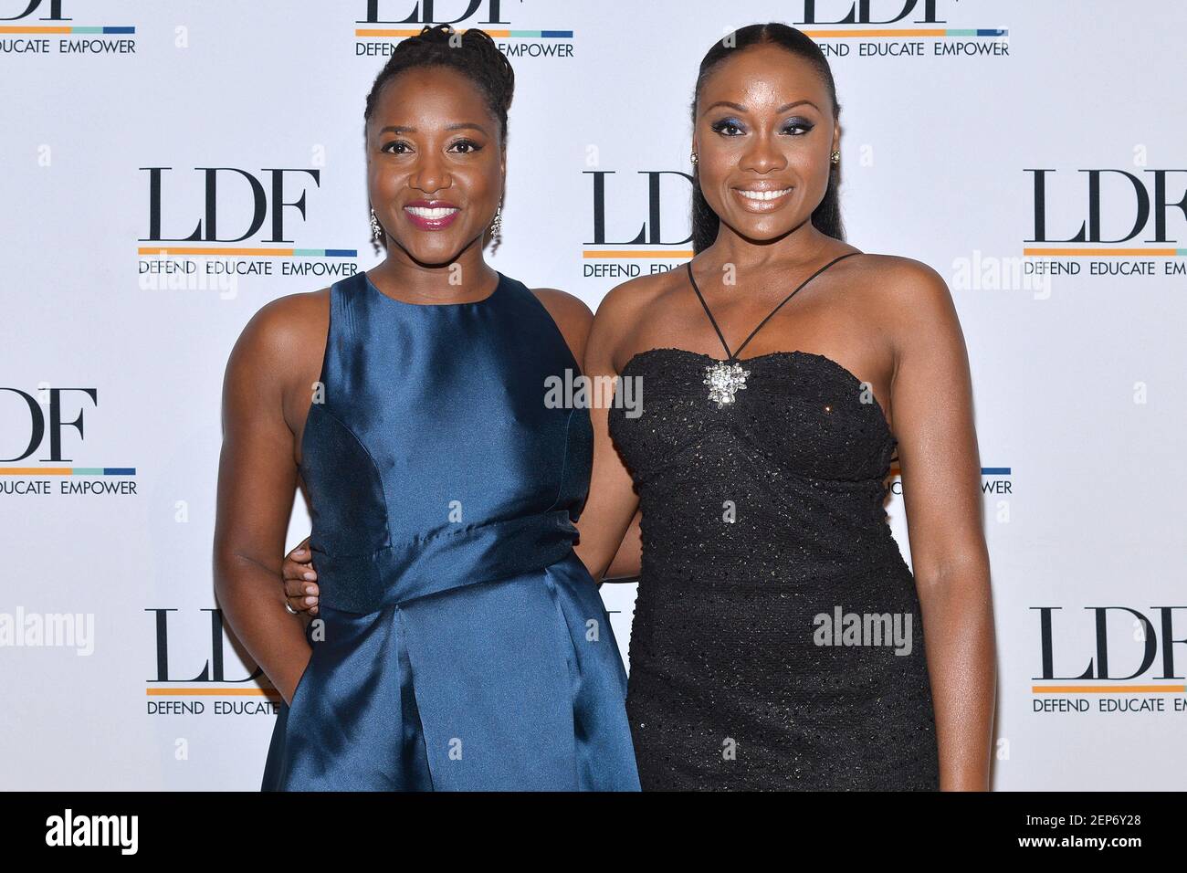 (L-R) Janai Nelson and Midwin Charles attend the 33rd Annual National ...