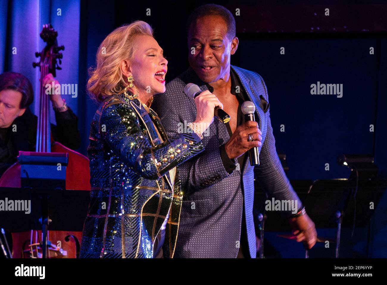 Pamela Morgan and Frederick Anderson perform at the Pamela Morgan One ...