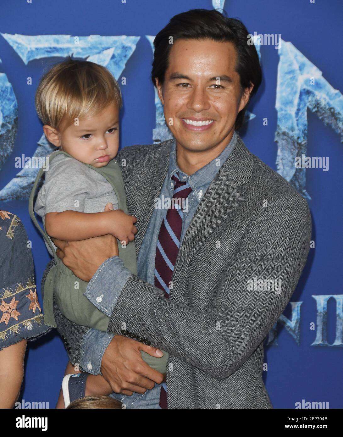 (L-R) The Bucket List Family - Calihan Gee and Garrett Gee at Disney's ...