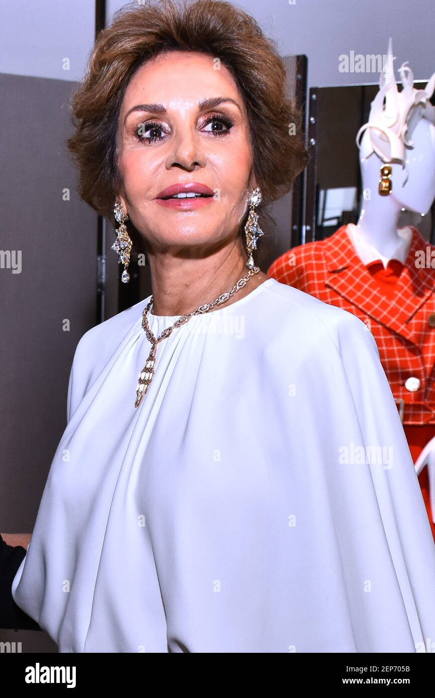 MEXICO CITY, MEXICO - NOVEMBER 8: Fashion designer Naty Abascal poses ...