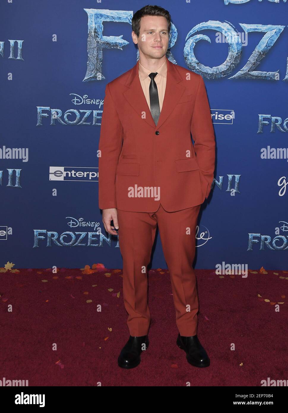 Jonathan Groff arrives at Disney's FROZEN 2 World Premiere held at the ...