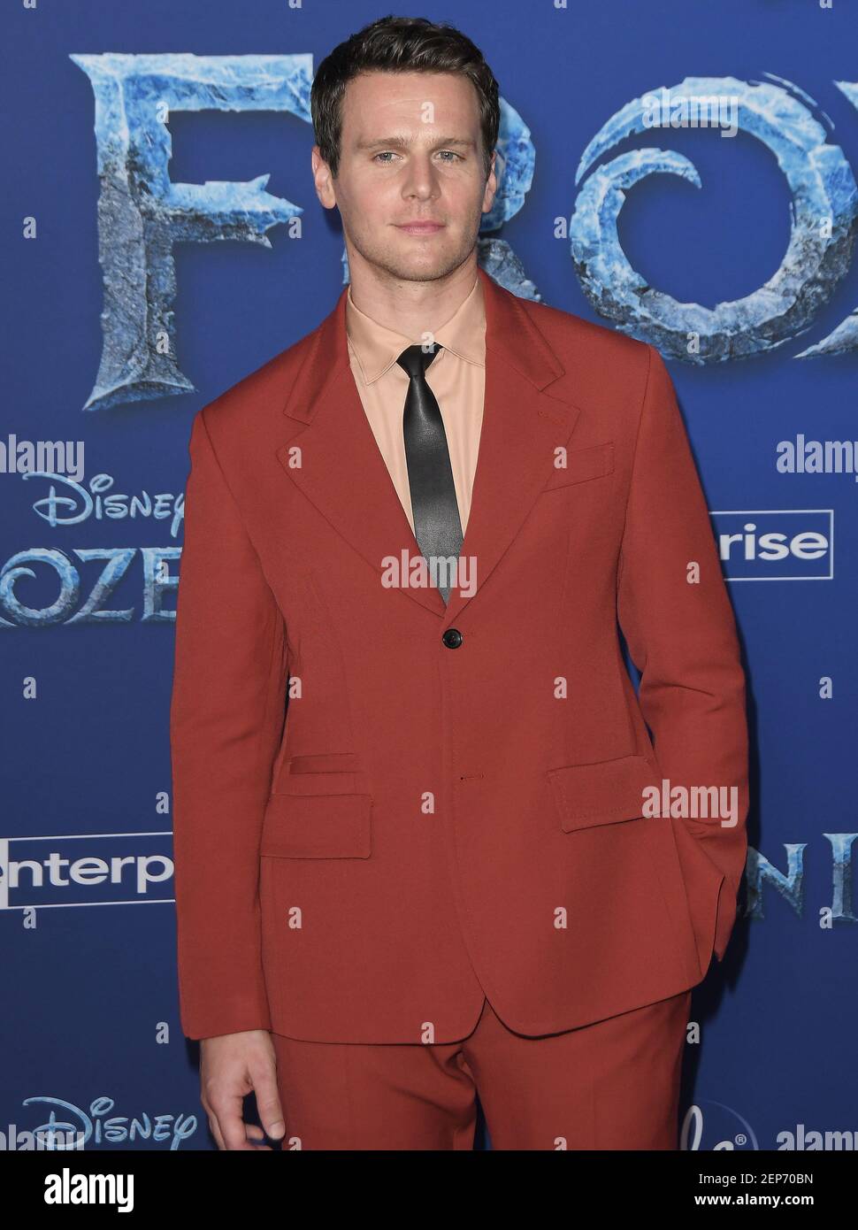 Jonathan Groff arrives at Disney's FROZEN 2 World Premiere held at the ...