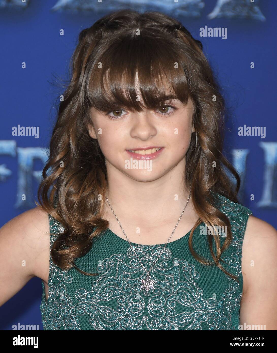 Hadley Gannaway arrives at Disney's FROZEN 2 World Premiere held at the ...