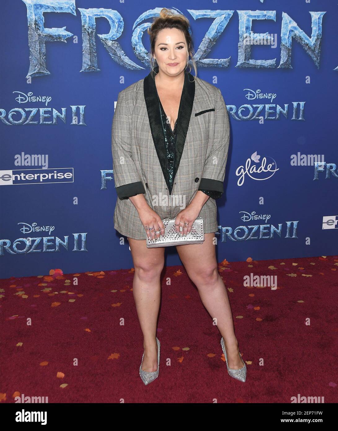 Emma Hunton arrives at Disney's FROZEN 2 World Premiere held at the ...