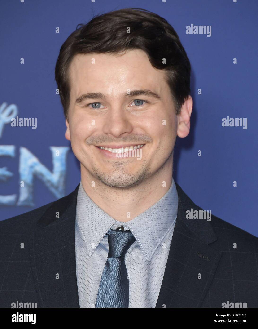 Jason Ritter arrives at Disney's FROZEN 2 World Premiere held at the ...