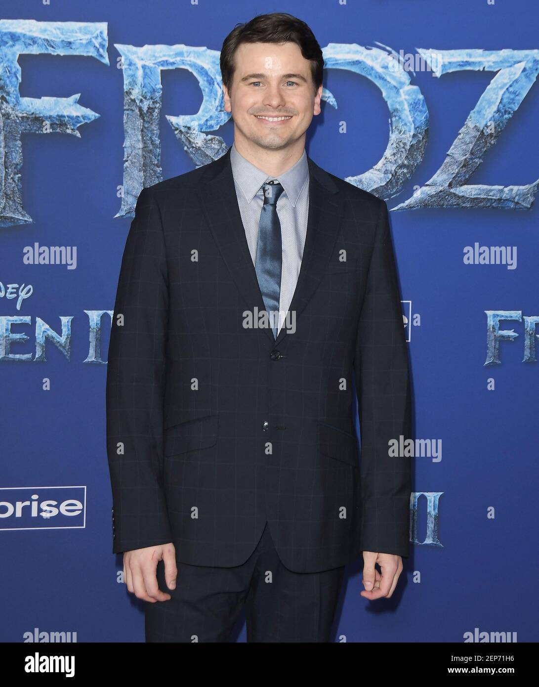 Jason Ritter arrives at Disney's FROZEN 2 World Premiere held at the ...