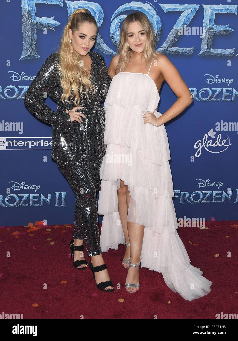 Lucy Connell and Lydia Connell at Disney's FROZEN 2 World Premiere held ...