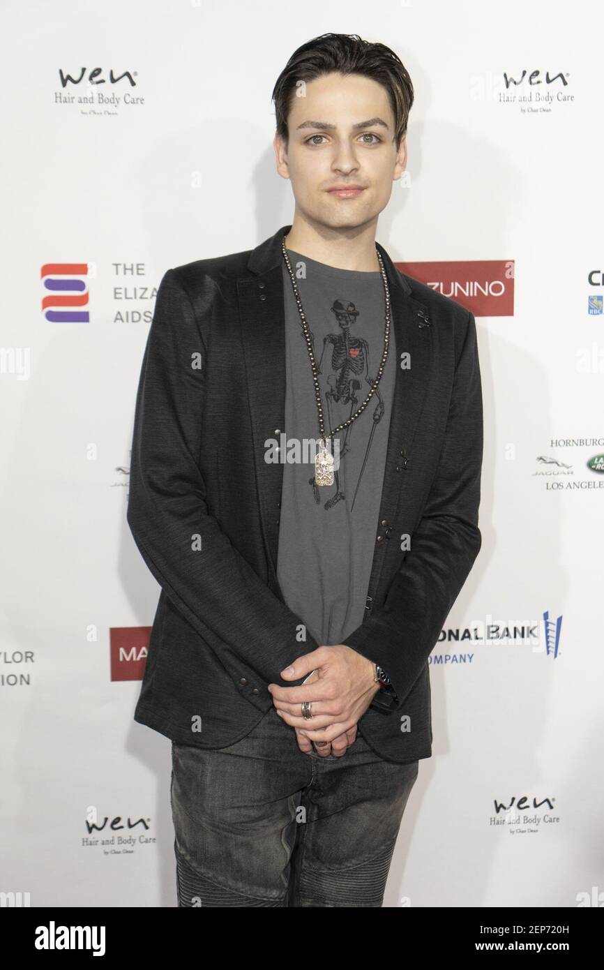 RJ Word walks the red carpet at the reception benefiting The Elizabeth ...