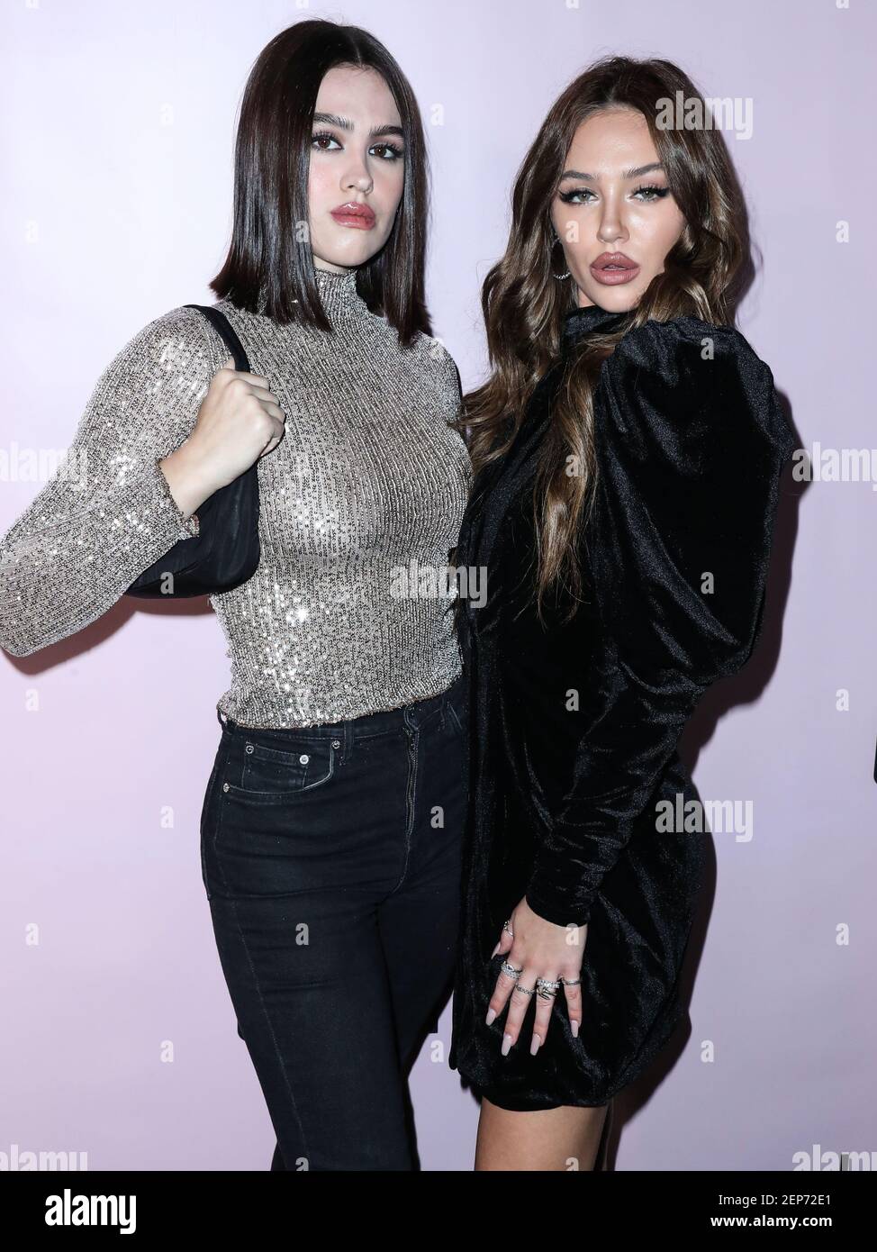 WEST HOLLYWOOD, LOS ANGELES, CALIFORNIA, USA - NOVEMBER 07: Models ...