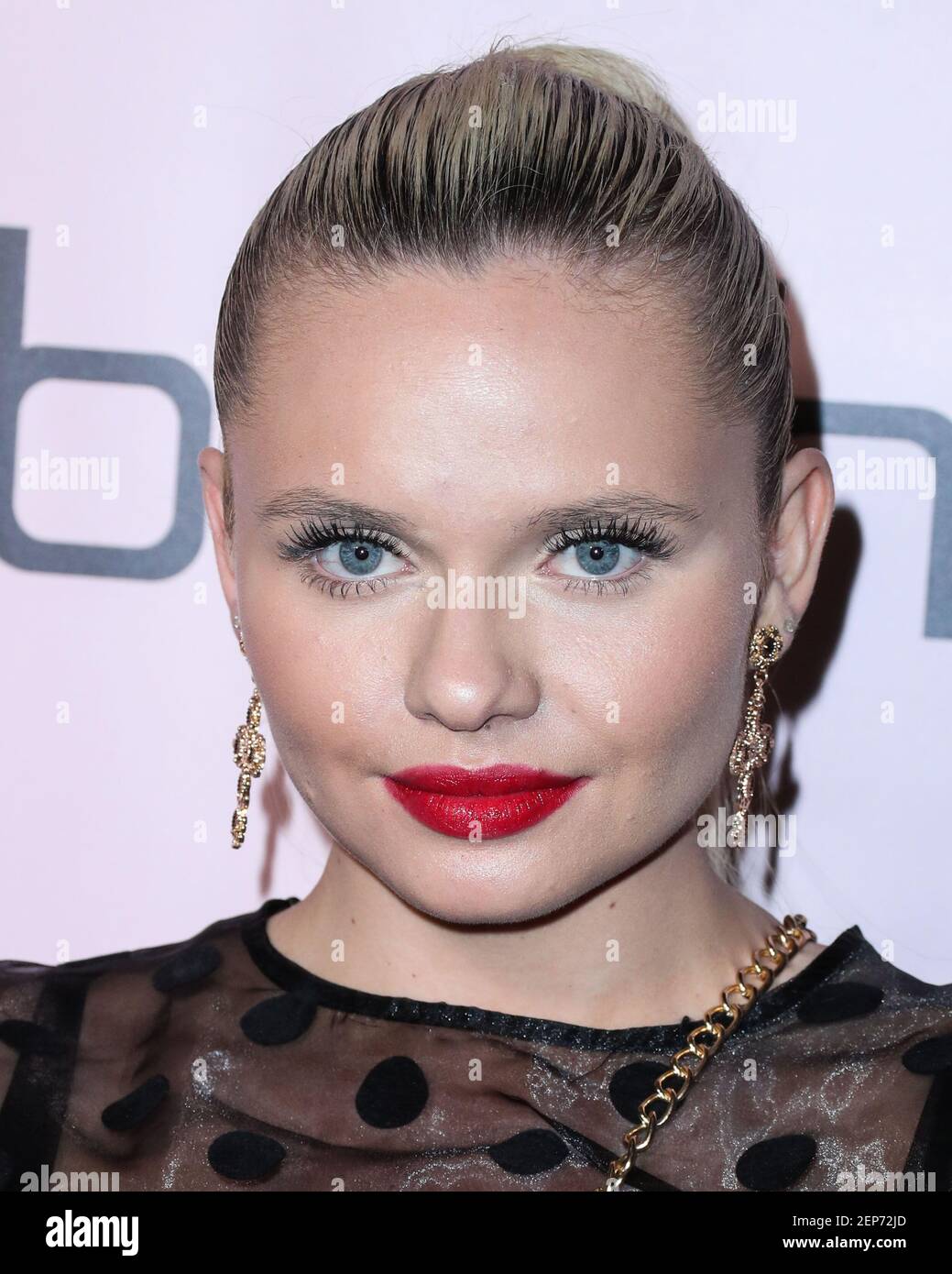 WEST HOLLYWOOD, LOS ANGELES, CALIFORNIA, USA - NOVEMBER 07: Model Alli ...