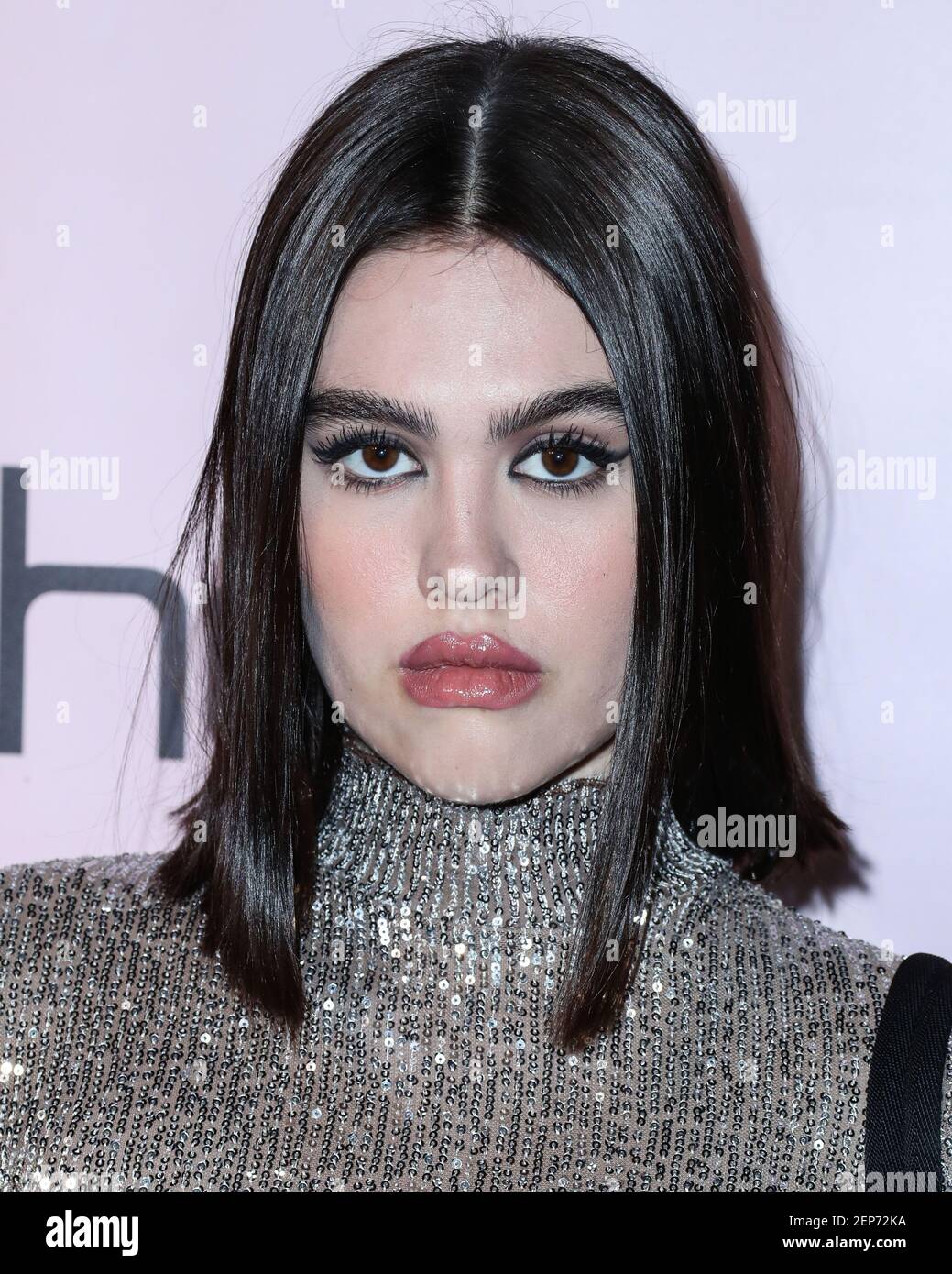 WEST HOLLYWOOD, LOS ANGELES, CALIFORNIA, USA - NOVEMBER 07: Model ...