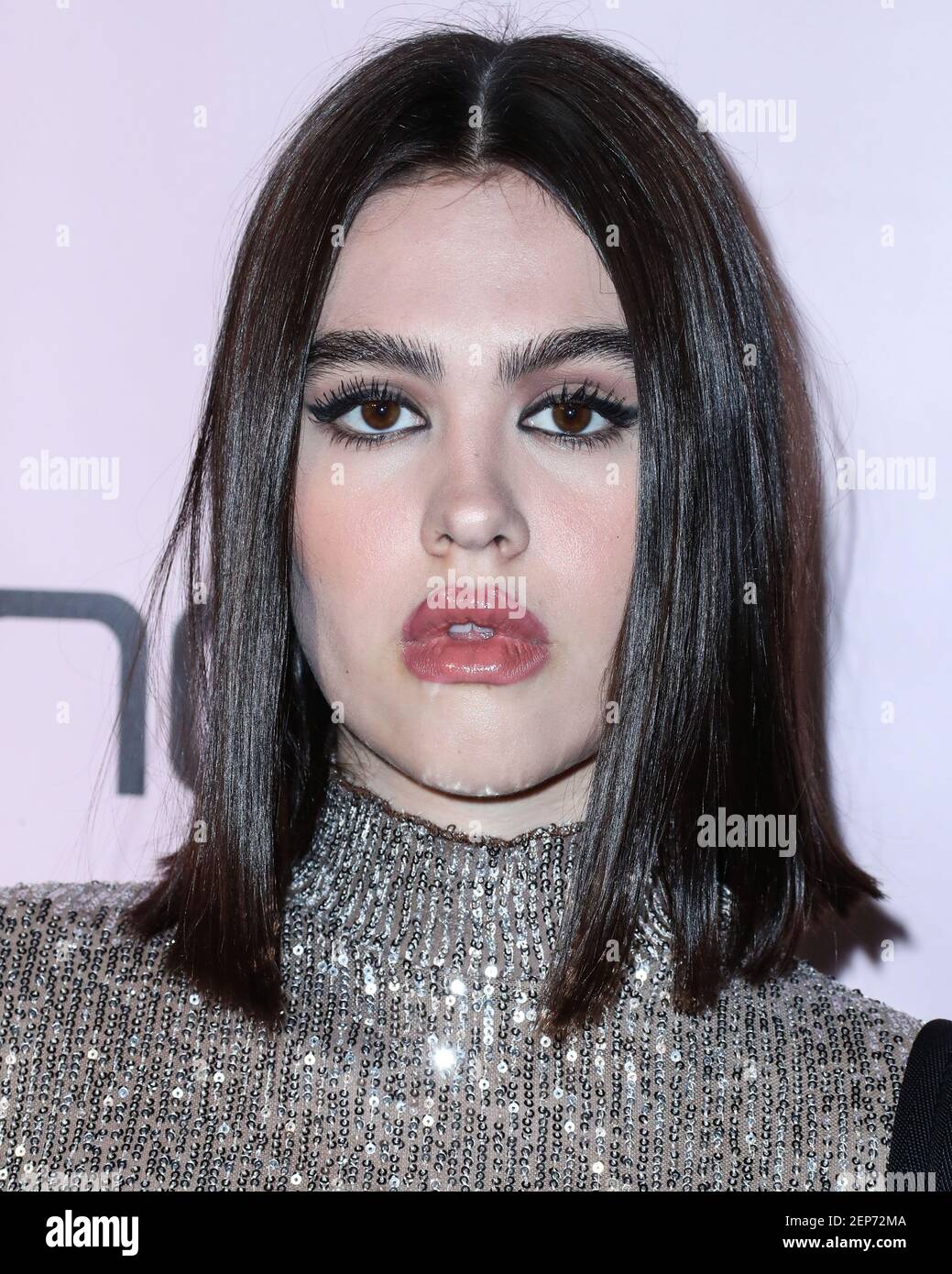 WEST HOLLYWOOD, LOS ANGELES, CALIFORNIA, USA - NOVEMBER 07: Model ...