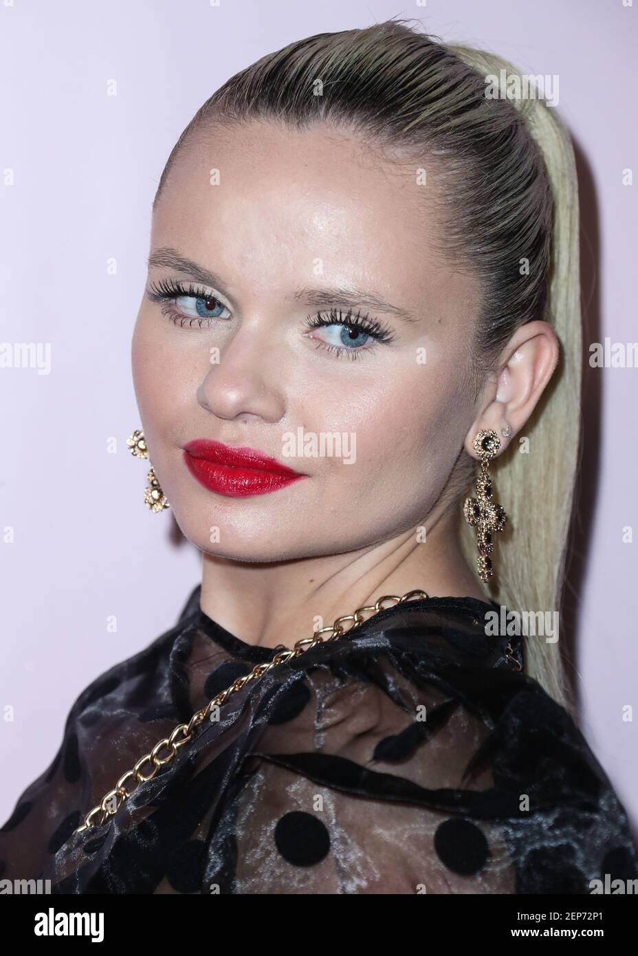 WEST HOLLYWOOD, LOS ANGELES, CALIFORNIA, USA - NOVEMBER 07: Model Alli ...