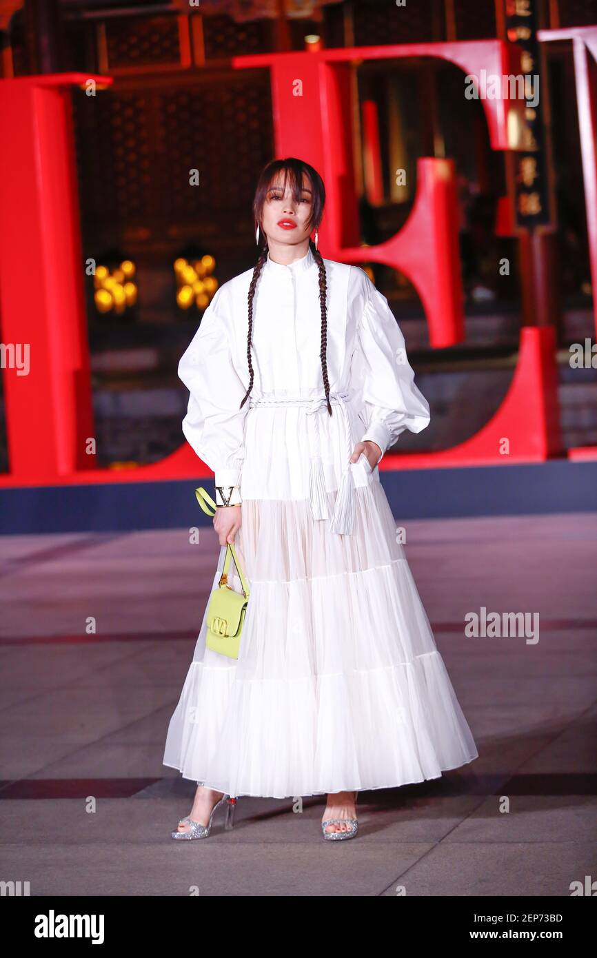 Taiwanese-Hong Kong actress and model Shu Qi attends the Valentino ...