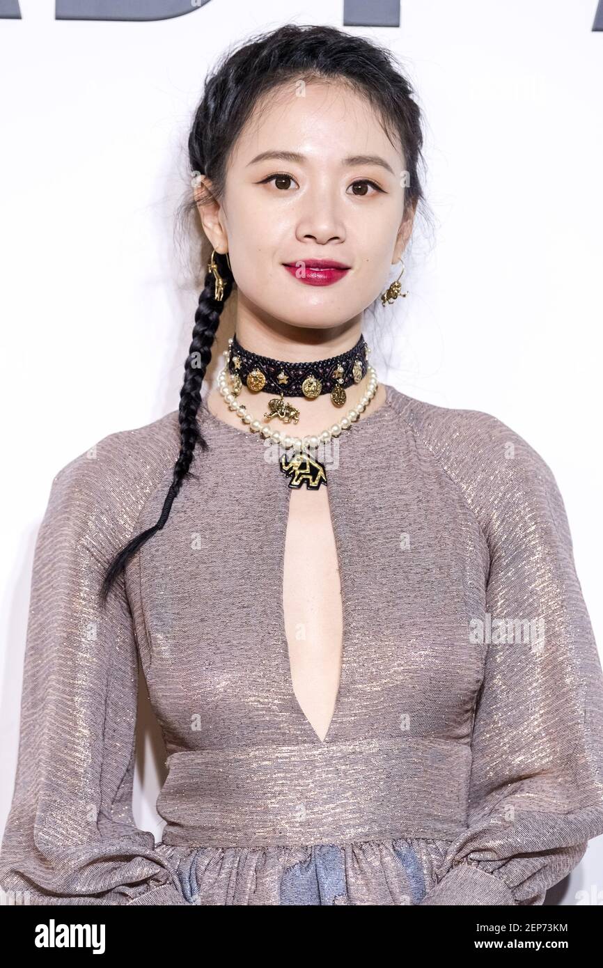 Chinese actress Li Meng attends Dior Lady Art Series Cocktail Party in ...