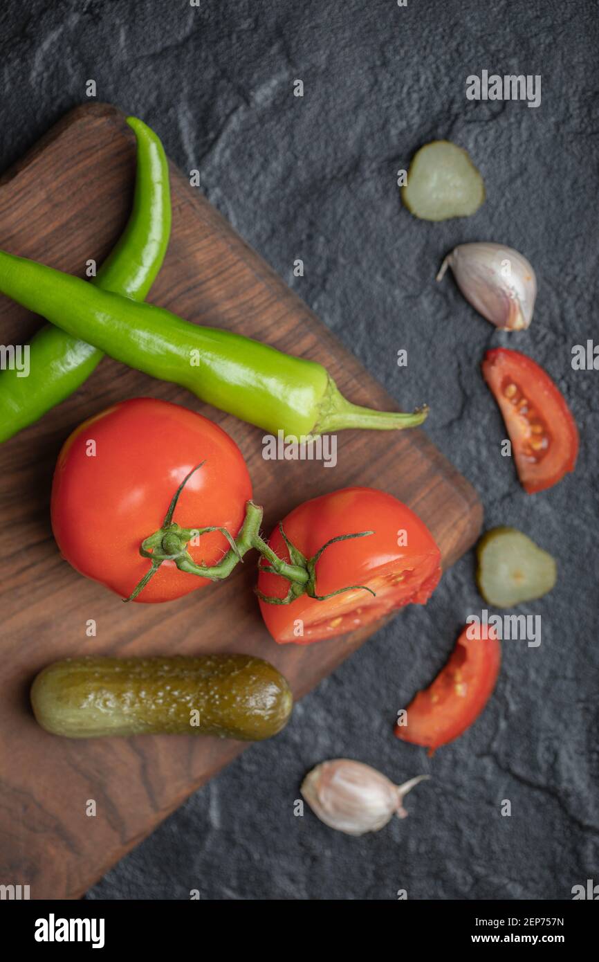 Pickle green tomato hi-res stock photography and images - Alamy