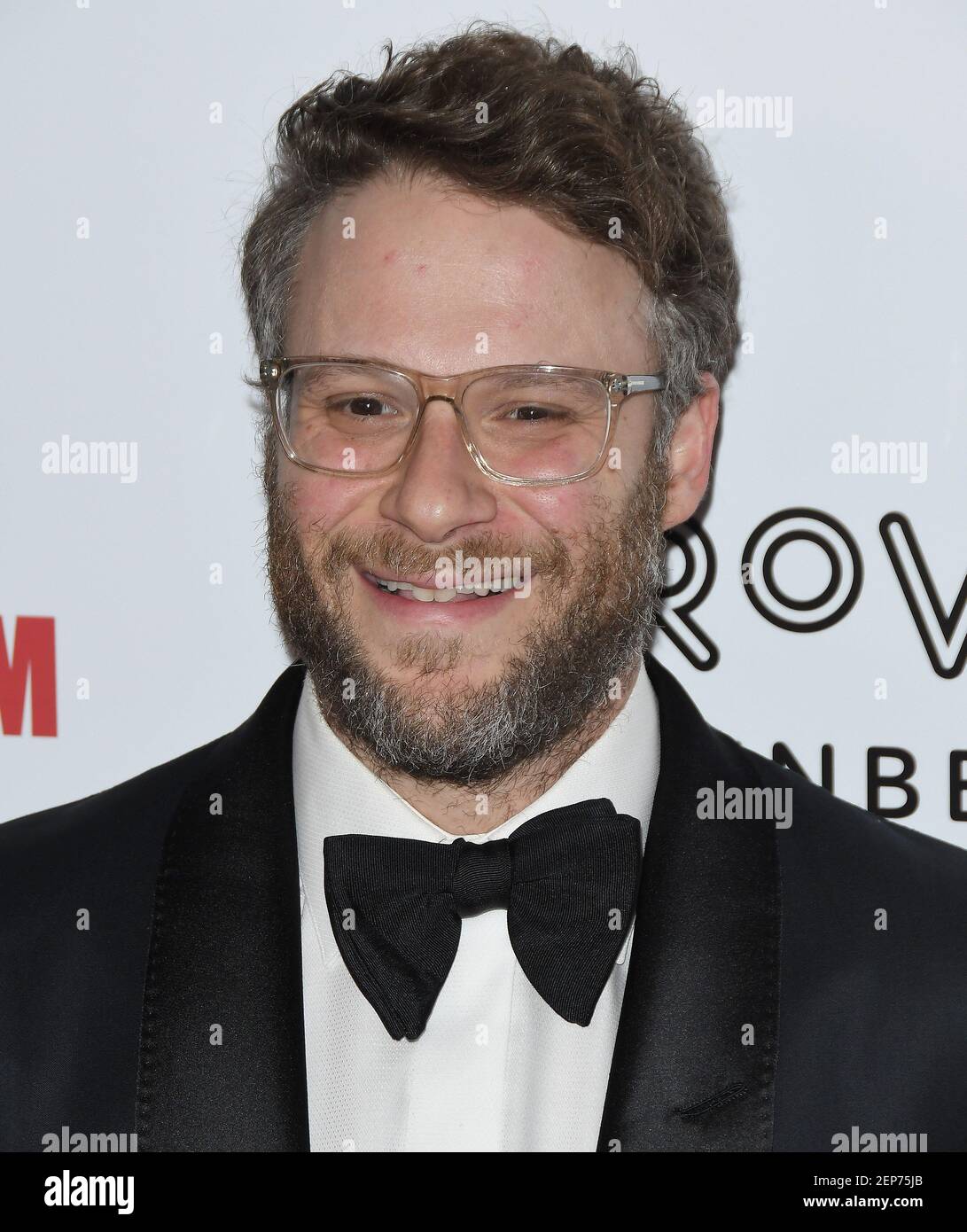 Seth Rogen arrives at the 33rd American Cinematheque Award Presentation ...