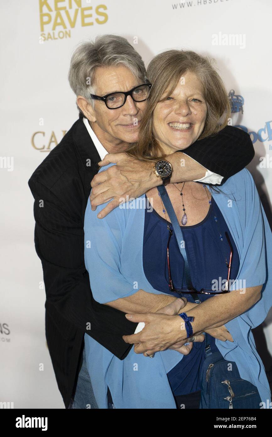 Eric Roberts and Eliza Garrett walk the red carpet for Billy Morrison's ...