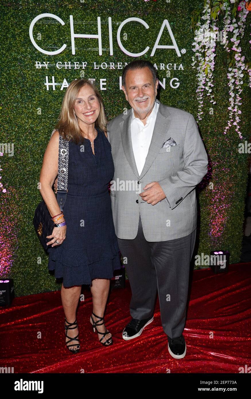 MIAMI, FLORIDA - NOVEMBER 08: Milli and Raul de Molina attend the Chica ...