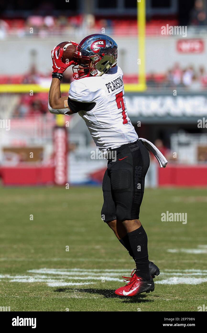 November 9, 2019: Jahcour Pearson #7 Hilltoppers receiver catches a ...