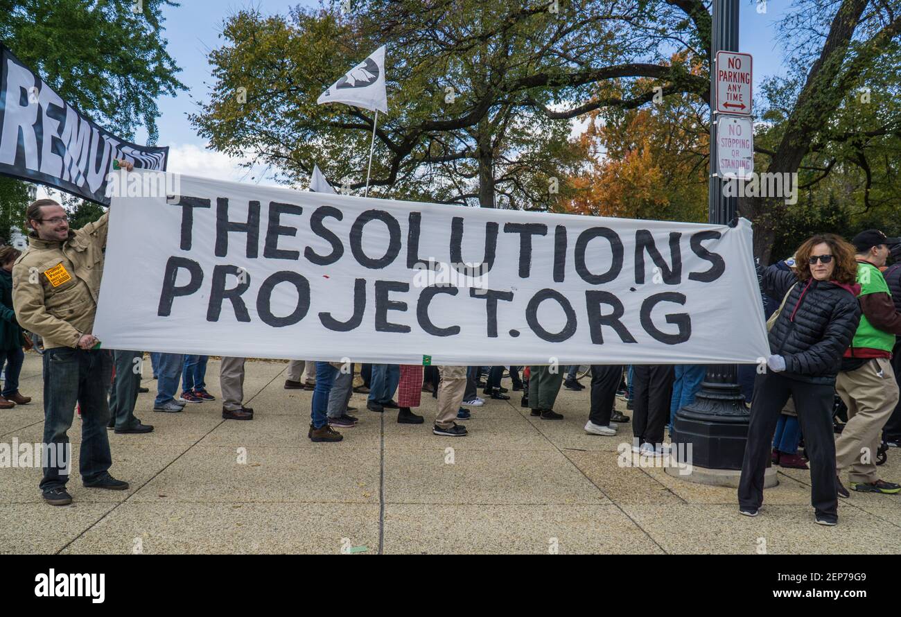 Fire Drill Friday Climate justice demonstration in front of The Capitol ...