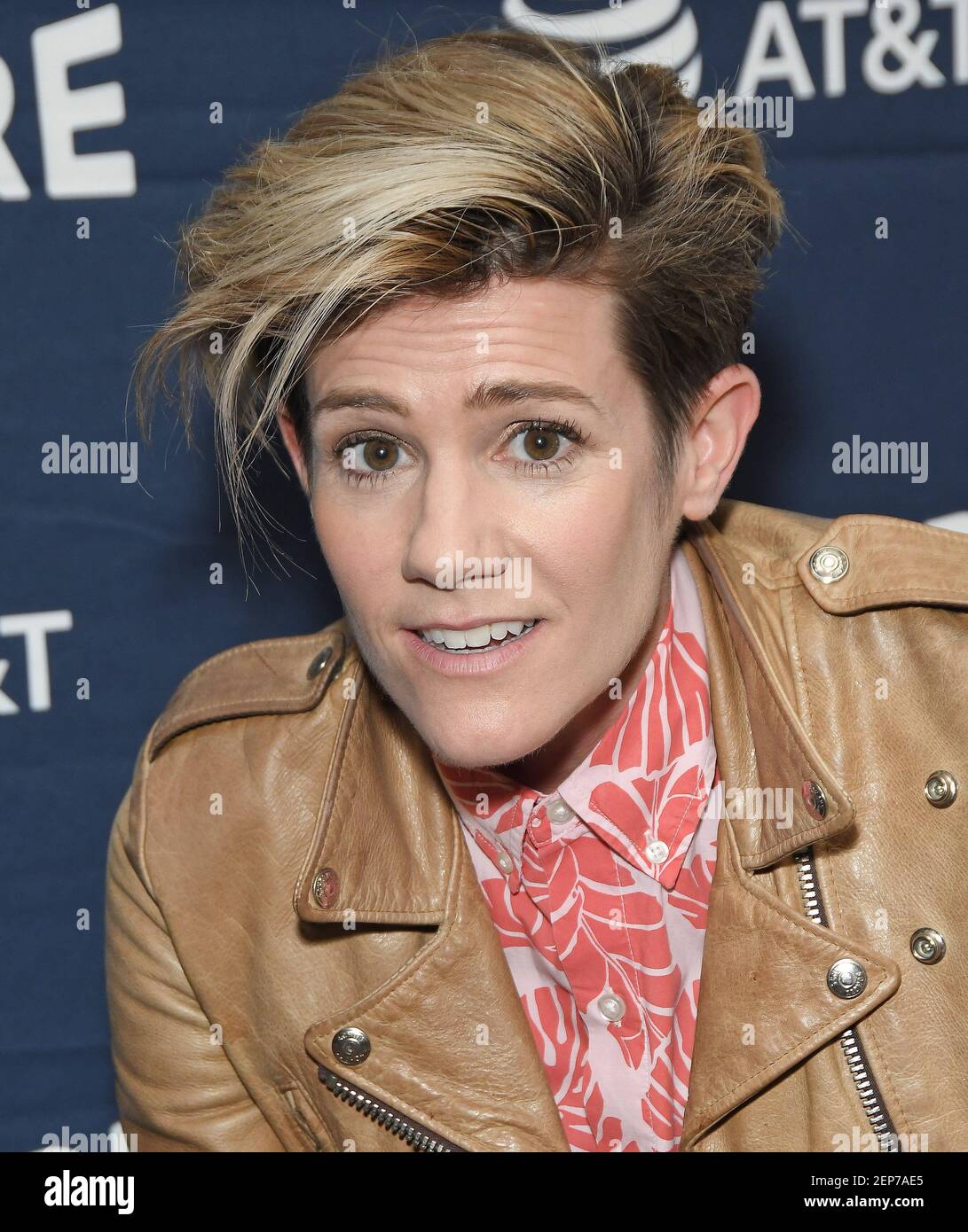 Cameron Esposito arrives at the 2019 Vulture Festival Los Angeles - Day 1 held at the Roosevelt ...