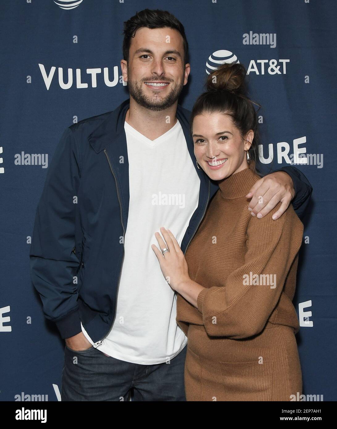 (L-R) Tanner Tolbert and Jade Roper-Tolbert arrives at the 2019 Vulture ...