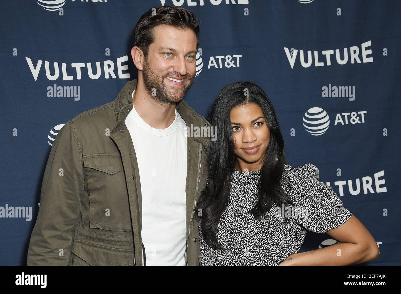 (L-R) Chris Bukowski and Katie Morton arrives at the 2019 Vulture Festival Los Angeles - Day 1 ...