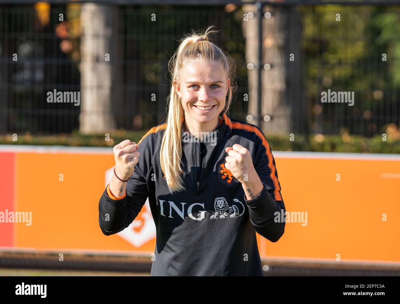 ZEIST, 10-11-2019, Utrecht, goal, kika, van, es, soccer, football ...