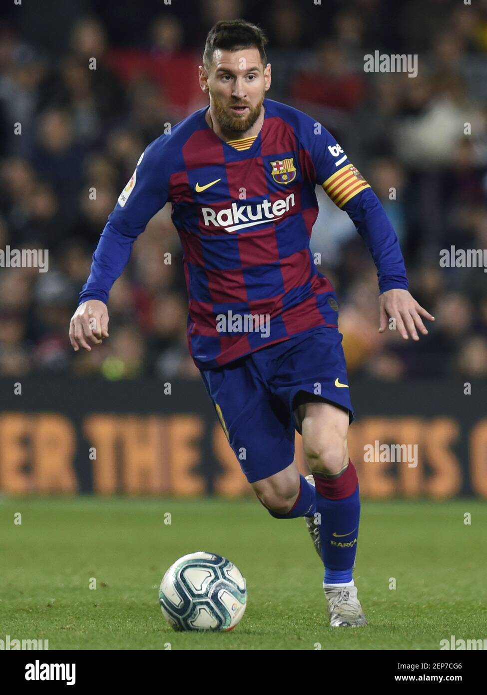 Lionel Messi of FC Barcelona during the match FC Barcelona v RC Celta ...