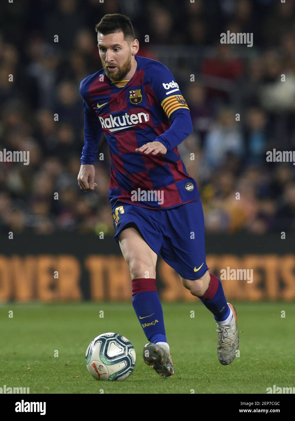 Lionel Messi of FC Barcelona during the match FC Barcelona v RC Celta ...