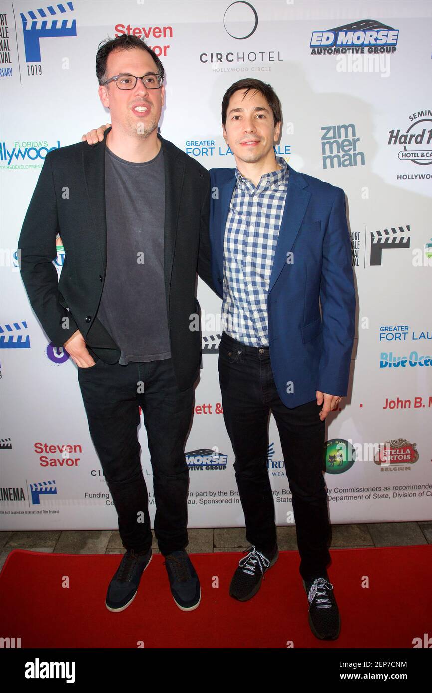 FORT LAUDERDALE, FLORIDA - NOVEMBER 09: Daniel Schechter and Justin ...