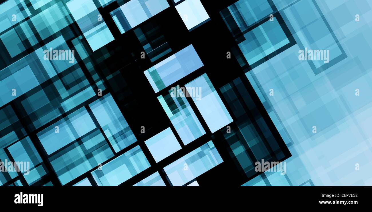 Futuristic Digital Network with Data Communication Art Stock Photo - Alamy
