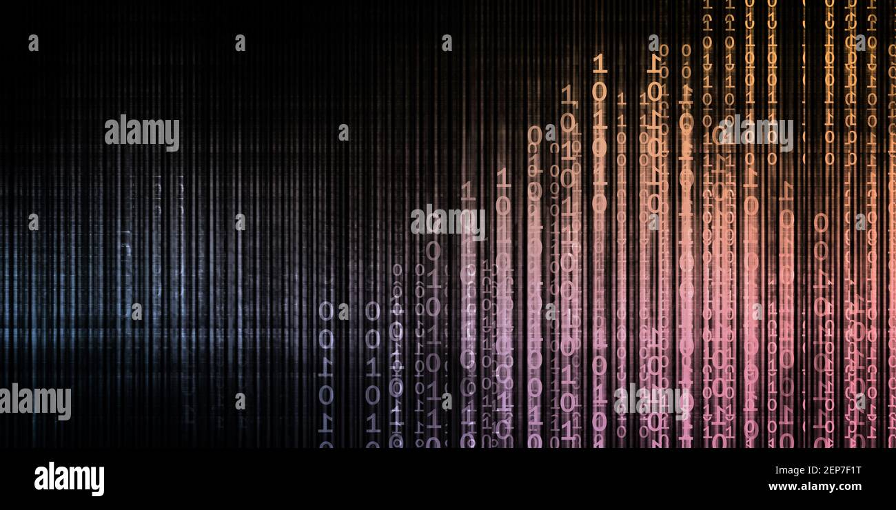Abstract Technology Concept as an Digital Internet Network Stock Photo ...