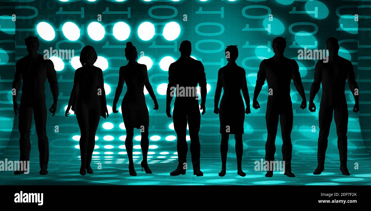 Next Generation Workforce of the Future Training and Skills Stock Photo ...