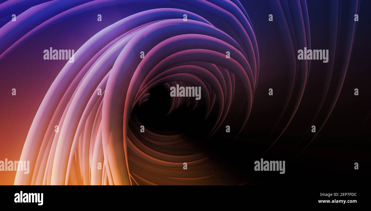 Futuristic Digital Network with Data Communication Art Stock Photo - Alamy