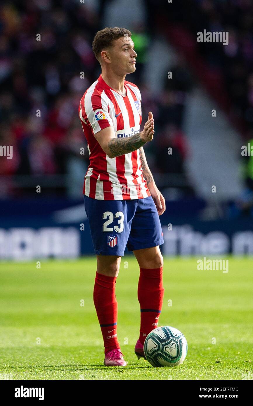 Kieran Trippier Of Atletico De Madrid During The Match Atletico De