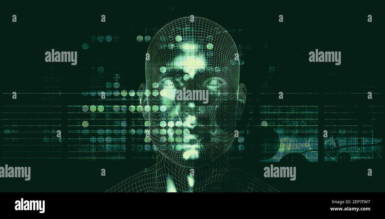 Futuristic Technology with Human Brain Chip Solution Stock Photo - Alamy