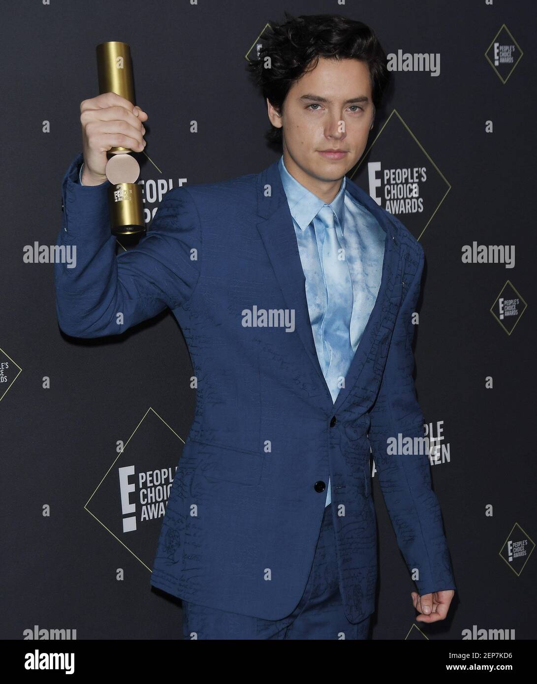 Cole Sprouse, winner of Drama Movie Star of 2019 at the 2019 E! People ...