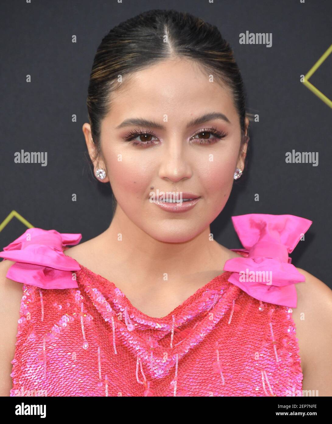 Erin Lim arrives at the 2019 E! People’s Choice Awards held at the ...