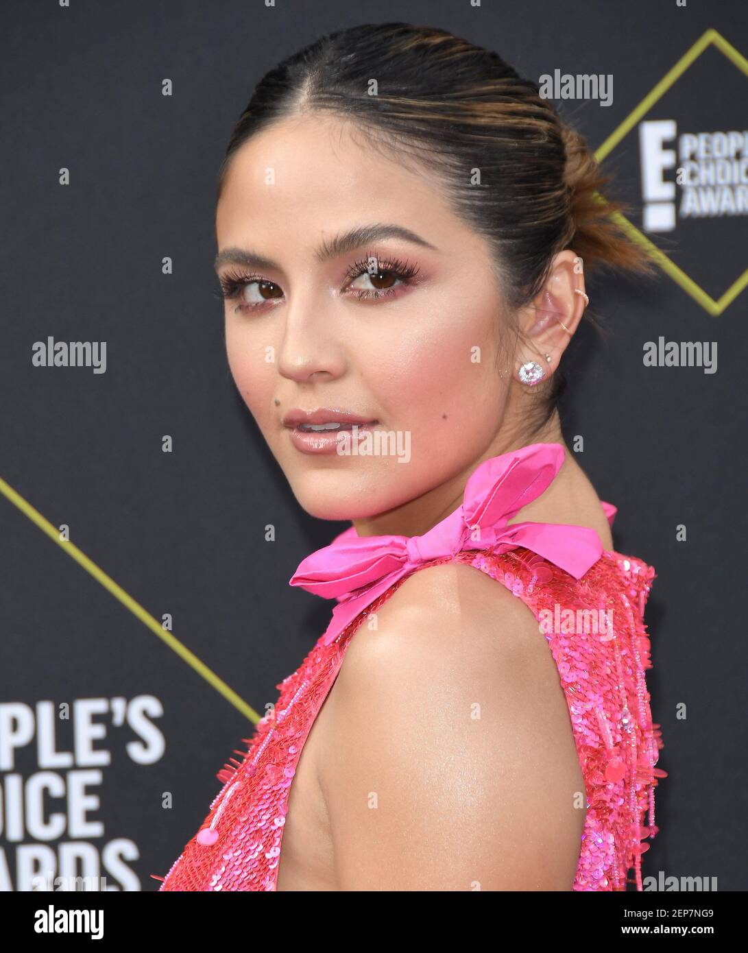 Erin Lim arrives at the 2019 E! People’s Choice Awards held at the ...