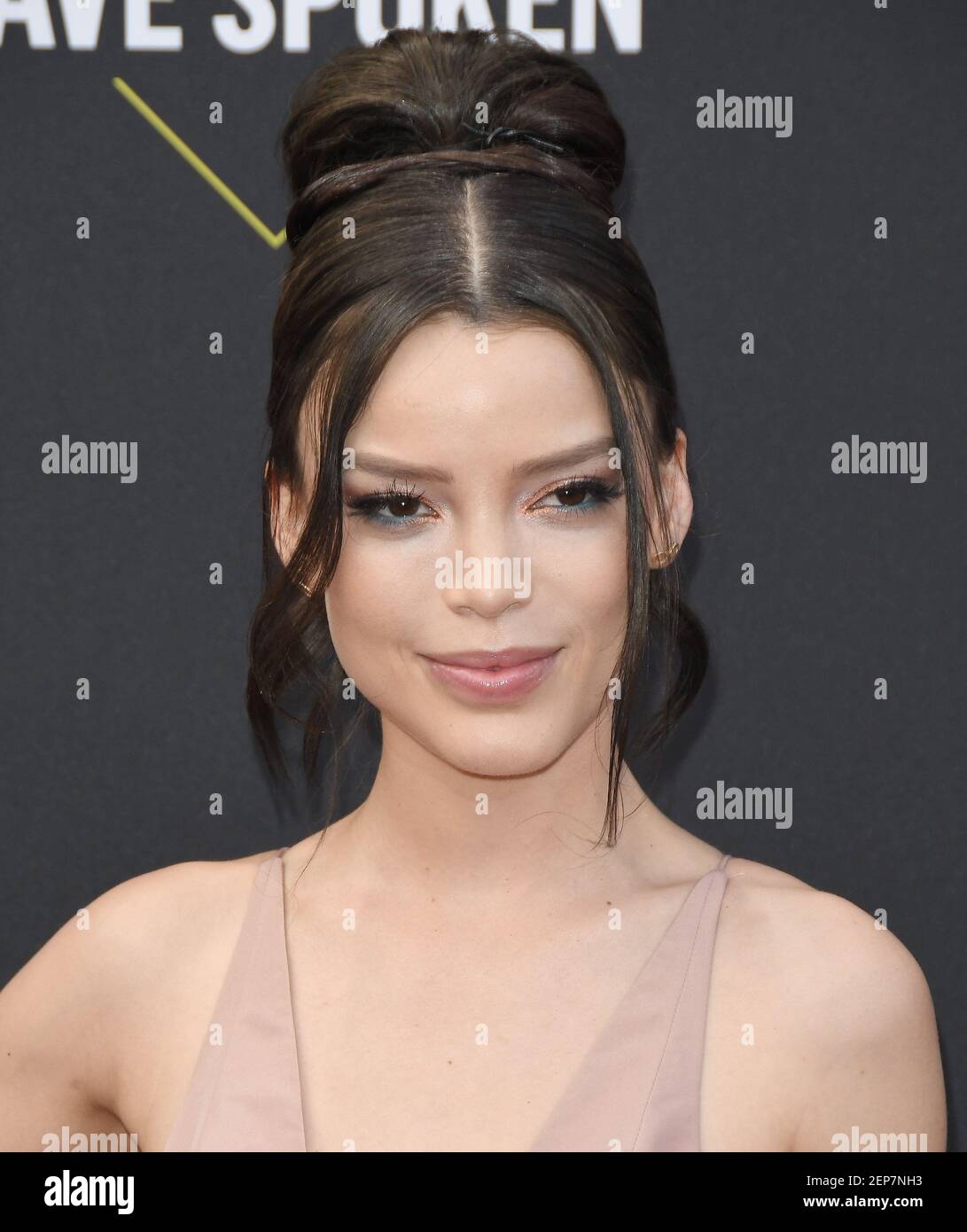 Lylo Falah arrives at the 2019 E! People’s Choice Awards held at the ...