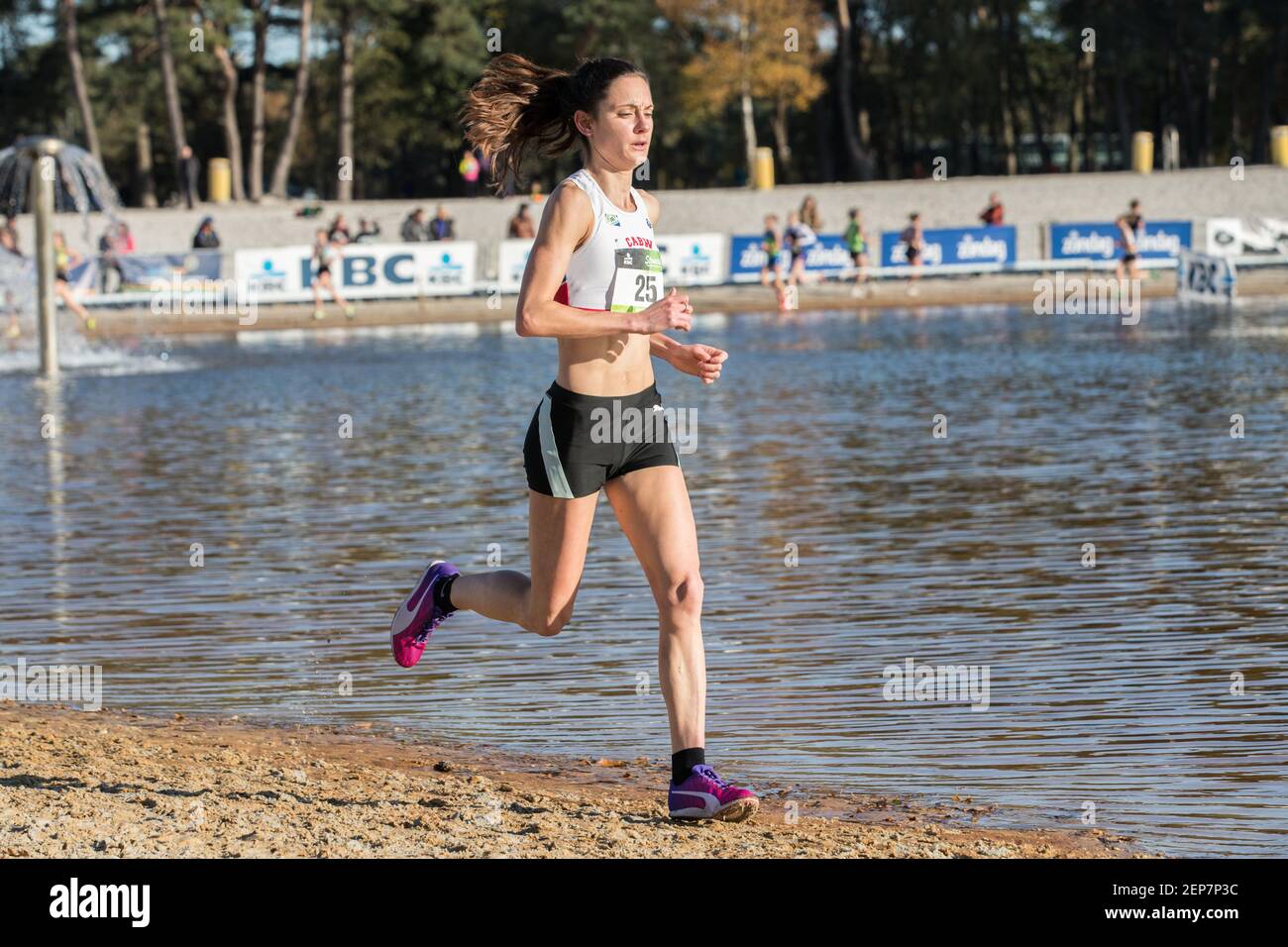 Stephanie Barnes (GBR) pictured in action during the second stage (out ...